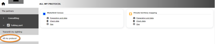 Protocols web - Biolovision Help